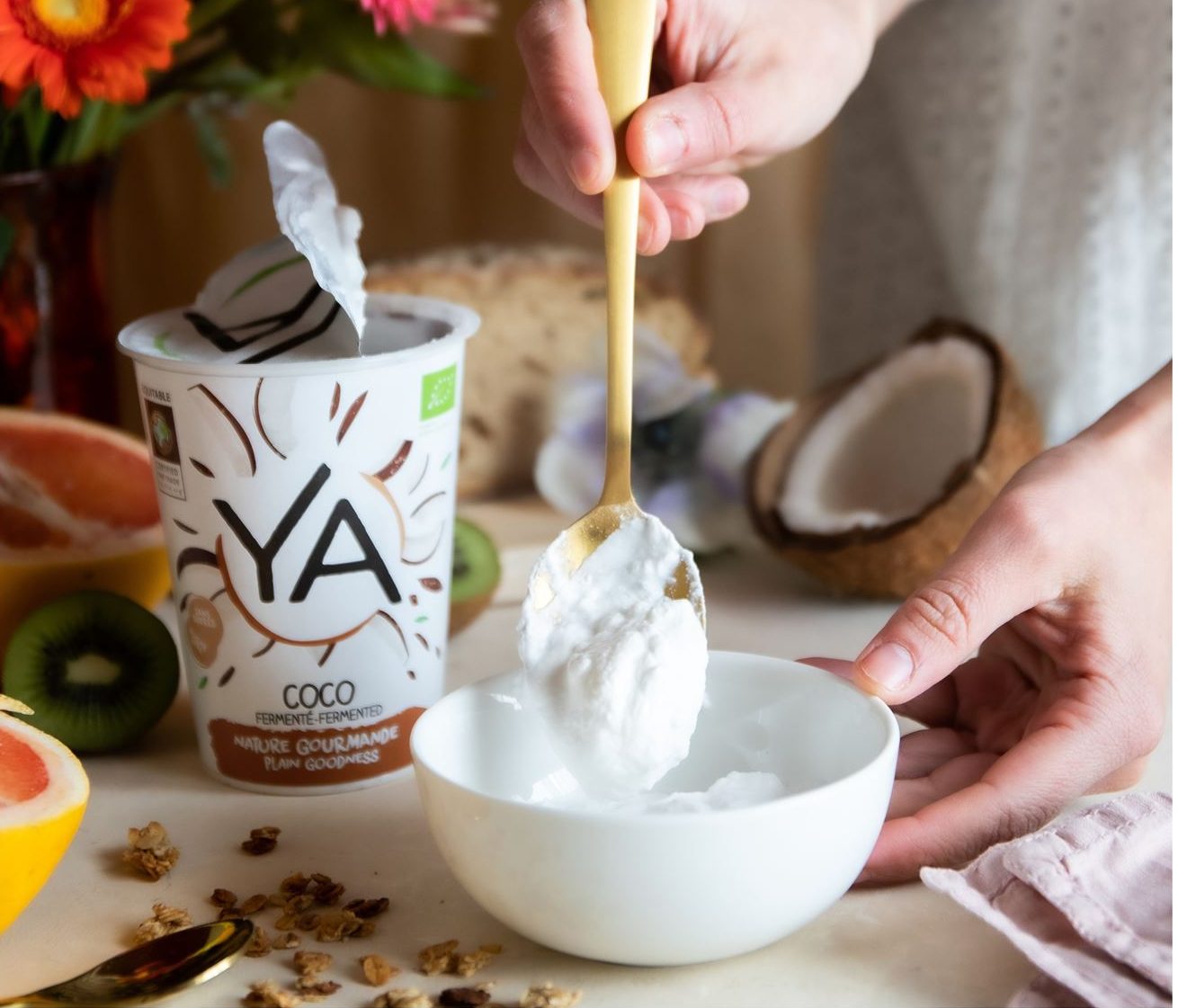 YA - dessert végétaux - Biocoop CABA - Magasin Bio Angers