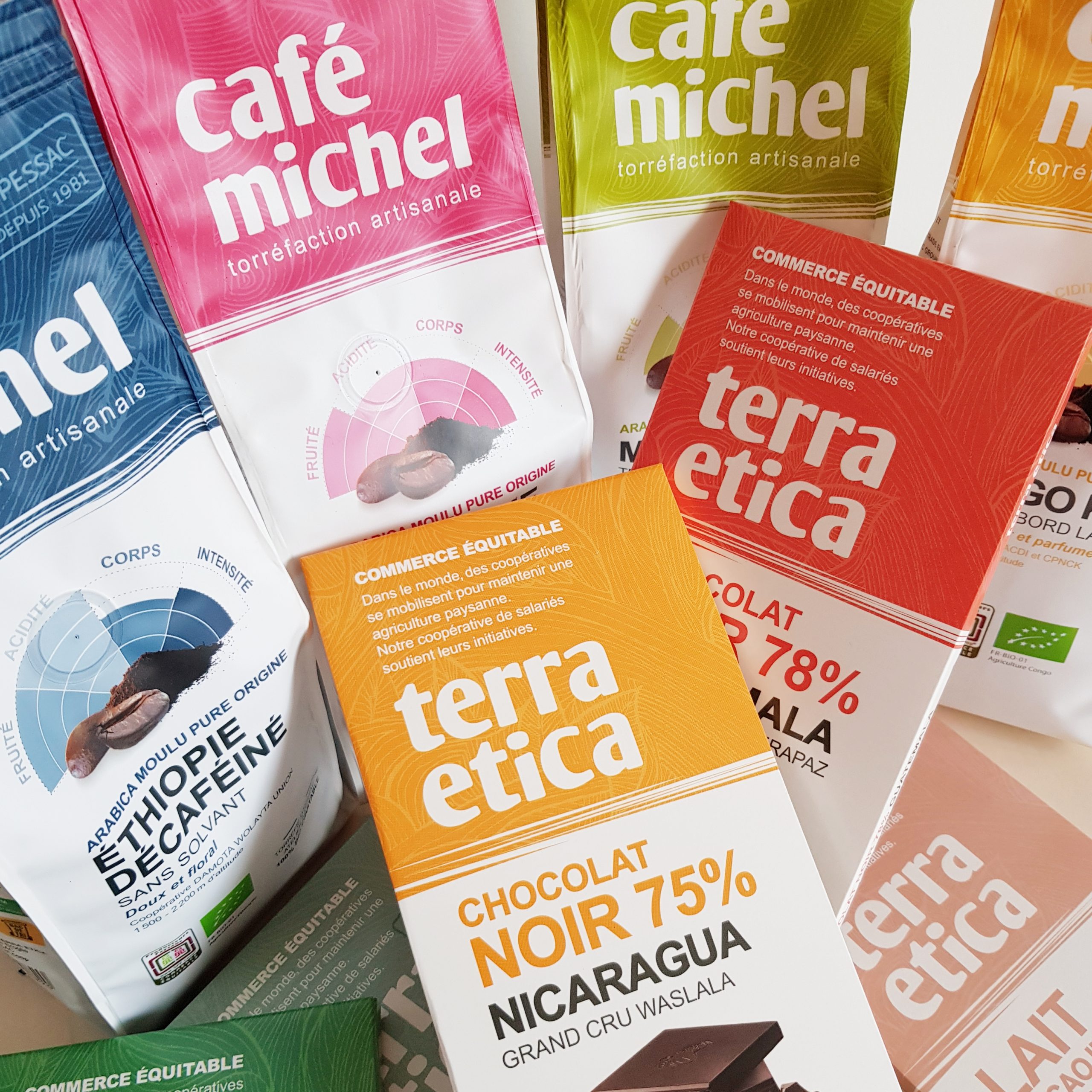 Café Michel / Terra Etica - Biocoop CABA - Magasin Bio Angers