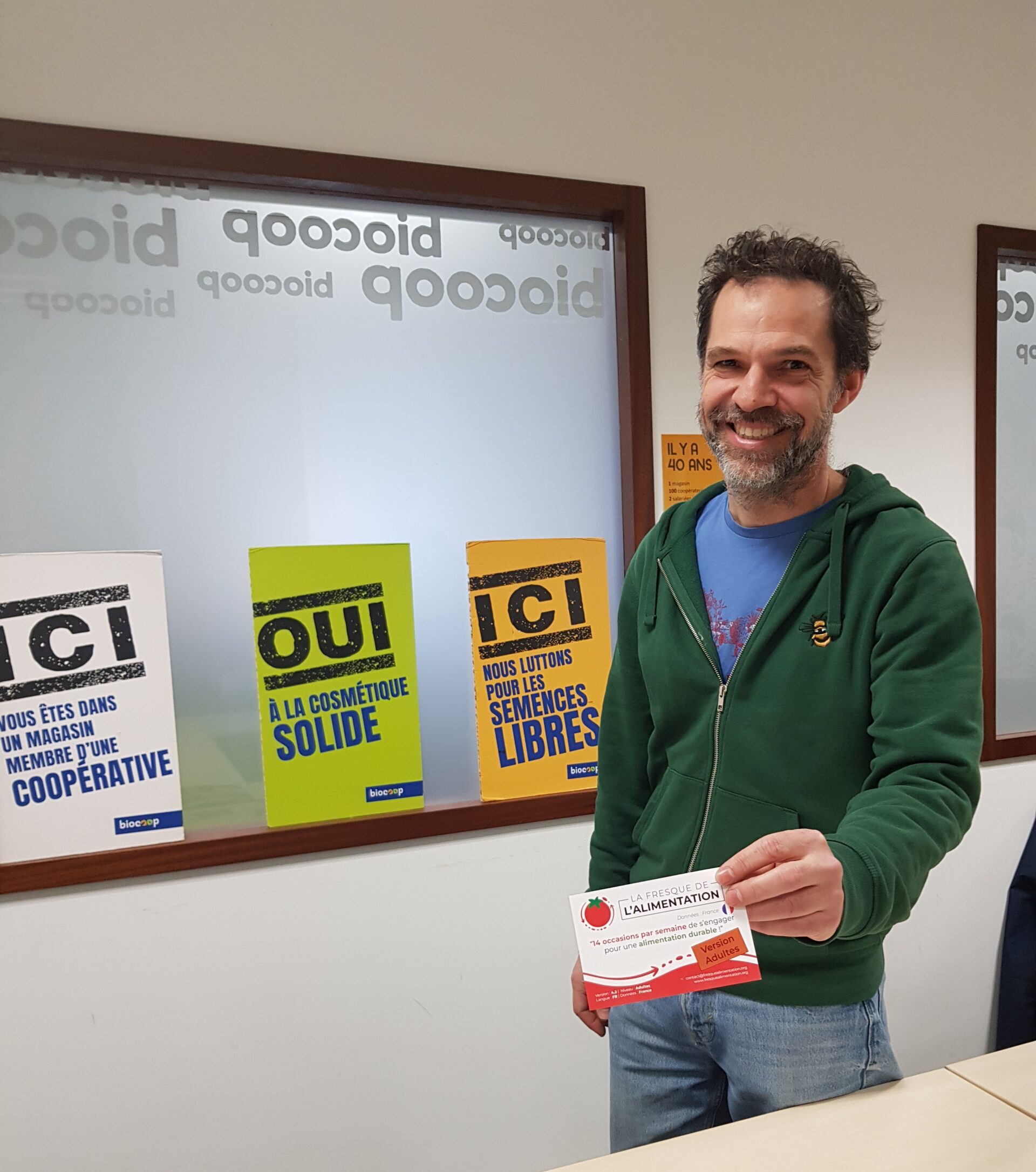 Fresque de l'alimentation - Biocoop CABA - Magasin Bio Angers